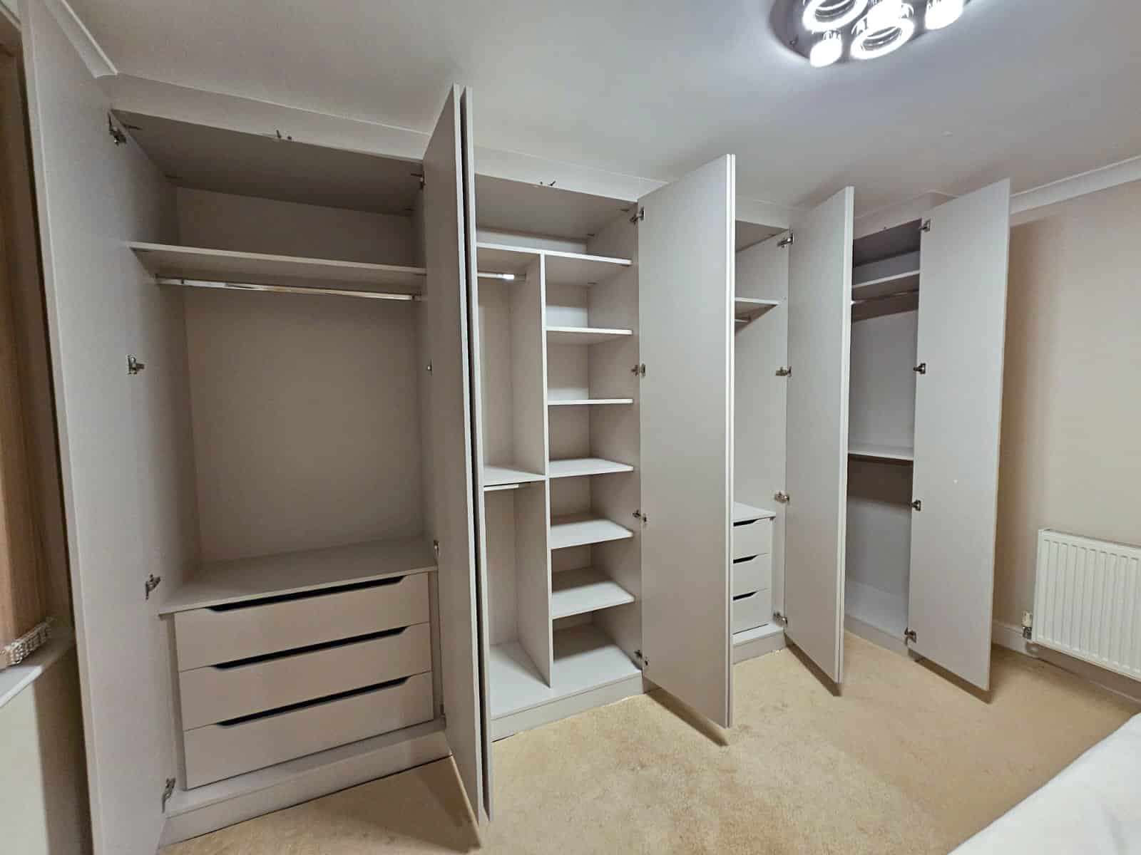 The Most Popular Colours and Materials for Fitted Wardrobes | Fraser ...